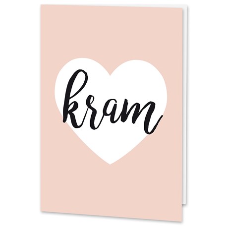 Hälsningskort - Kram | Bluebox.se